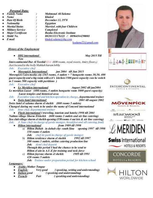 Chef Mansour.CV | Africa Travel | Travel Locations