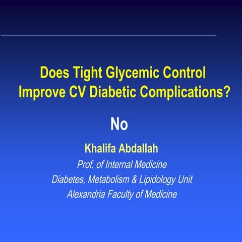 Khalifa abdallah.glycemic control | PDF