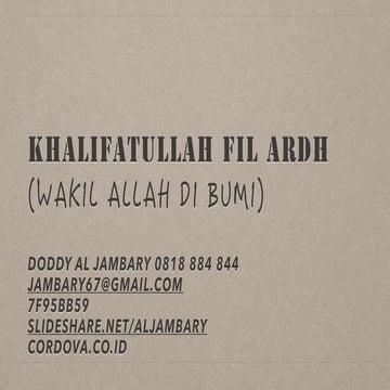 Khalifah Pdf