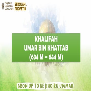 Siroh Umar Bin Khattab Pptxsiroh Umar Bin Khattab Pptx