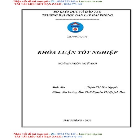 Khóa Luận Active Learning-The Impact Of Active Learning On Student ...