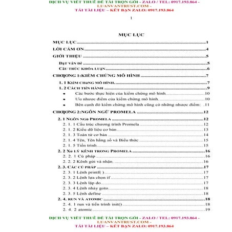 Khóa Luận Về Bộ Kiểm Chứng Mô Hình Spin - Các Mô Hình Hệ Thống Viết ...