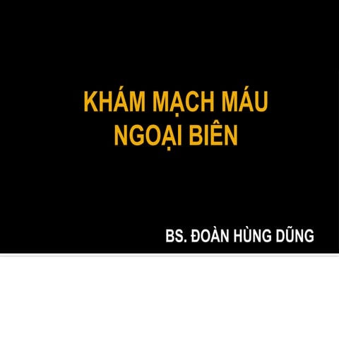 Kham Mach Mau bac si Doan Hung Dung.pptx