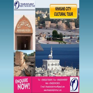 Khasab city cultural tour | PPTX