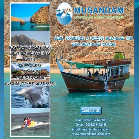 Musandam tour packages in sharjah | PPT