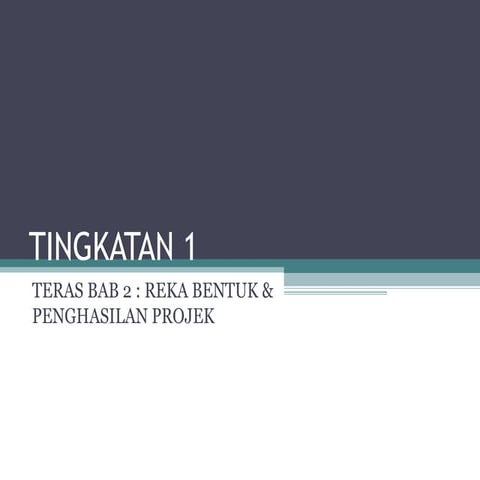 Khb Ting 1 Bab 2 RBT alat tangan & mesin | PPT