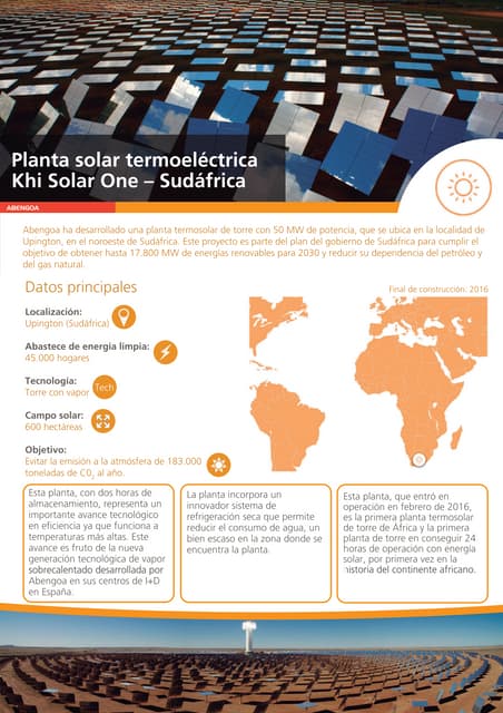 Solucar Platform - World center for solar energy | PPT