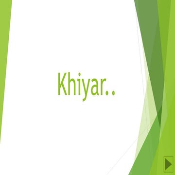 Khiyar STPM PENGGAL 1 | PPTX