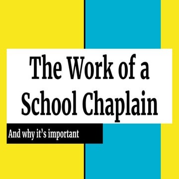 The Work of a School Chaplain | PDF