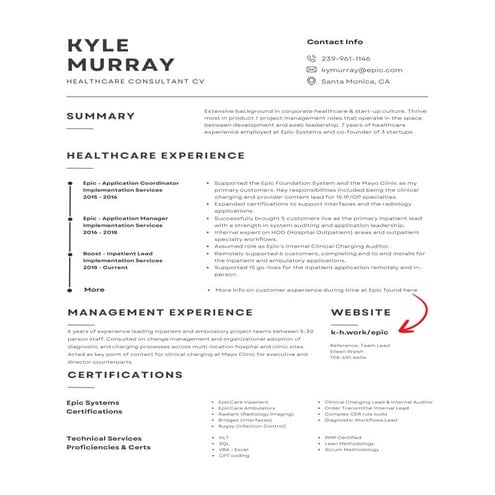 Kyle Harrison Murray CV | PDF