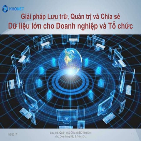 Giải pháp Lưu trữ, Quản trị và Chia sẻ Dữ liệu lớn cho Doanh nghiệp và ...