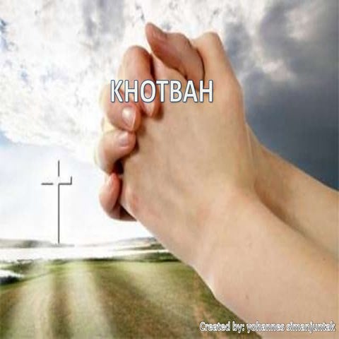 khotbah : GEREJA DAN DOA | PPTX