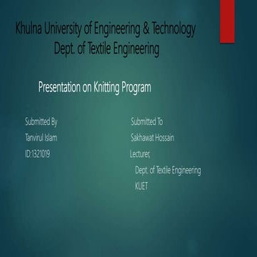 Khulna university of engineering & technology | PPTX