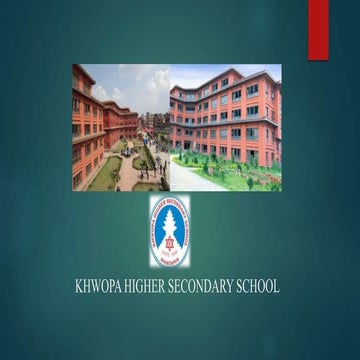 Khwopa higher secondary school | PPTX
