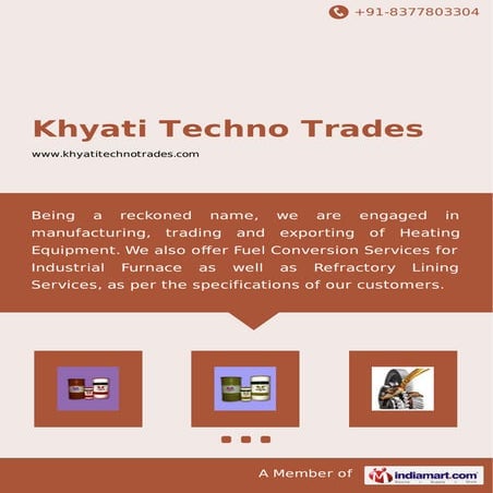Khyati techno-trades | PDF