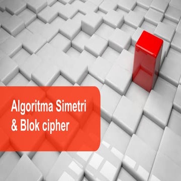 PPT ALGORITMA KRIPTOGRAFI | PPT