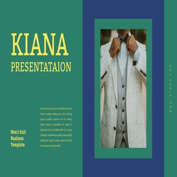 Kiana Presentation : Light Color Theme | PPT