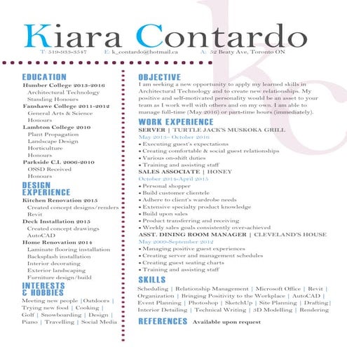 Architectural Technologist Resume | PDF