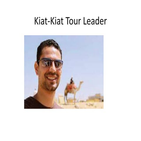 Kiat kiat tour leader | PPTX