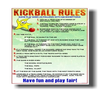 Kickball rules | PDF