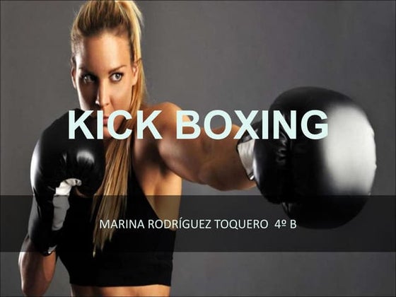 Kick boxing power point | PPTX