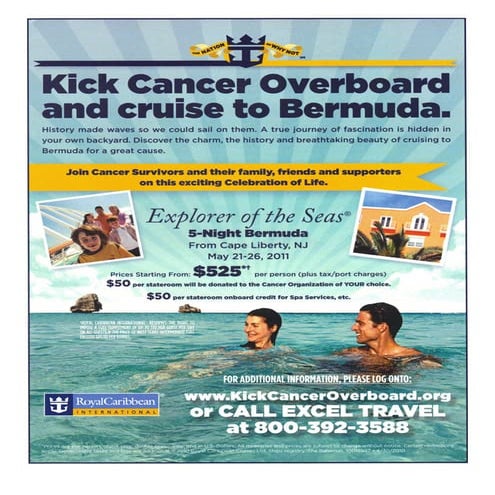 Kick cancer overboard flyer | PDF