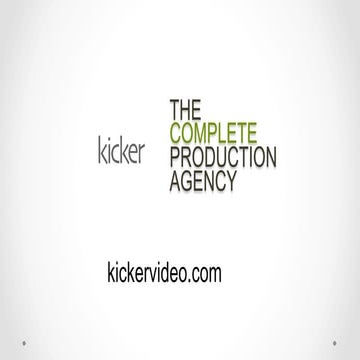 Kicker Video experience | PDF
