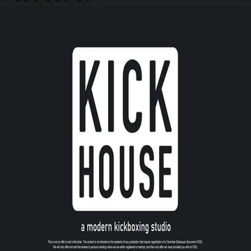 Kick House franchising | PPT