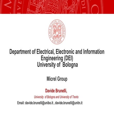 Kickoff eit unibo | PPT