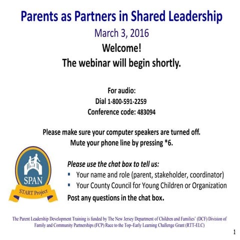 Parents as Partners in Shared Leadership | PPTX