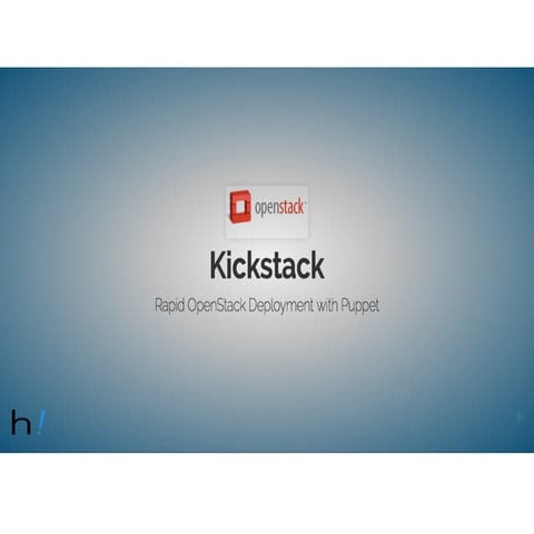 Puppet Camp Tokyo 2014: Kickstack: A pure-Puppet rapid deployment ...