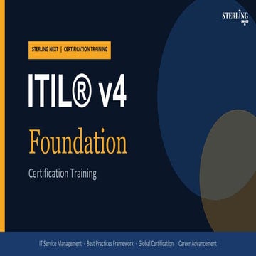 ITIL v4 Diagrams Re-imagined Cheat Sheet | PDF
