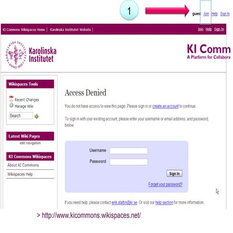 Ki Commons Login | PPTX