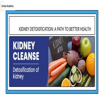 Kidney Detoxification: A Path to Better Health | PPTX