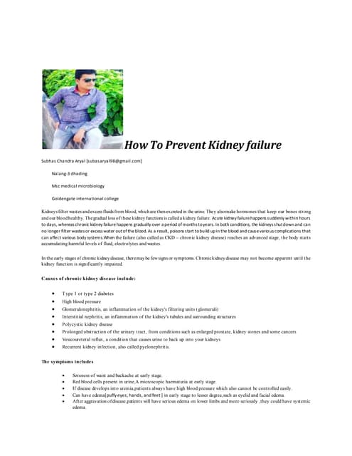 Kidney health for everyone everywhere final | PPTX
