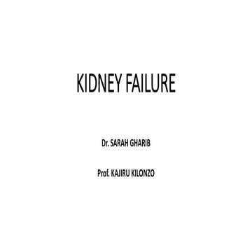 Comprehensive Overview of Acute and Chronic Kidney Failure: Causes ...