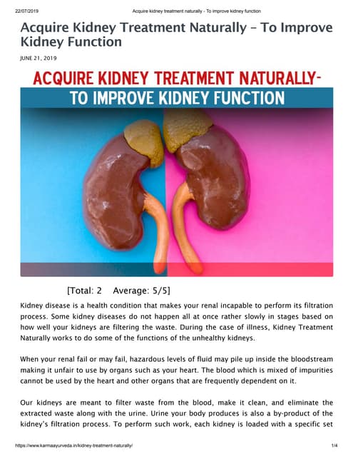 Kidney health for everyone everywhere final | PPTX