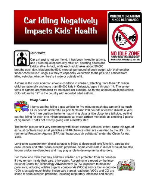 Clean air for kids | PDF | Lung and Respiratory Health | Diseases and ...