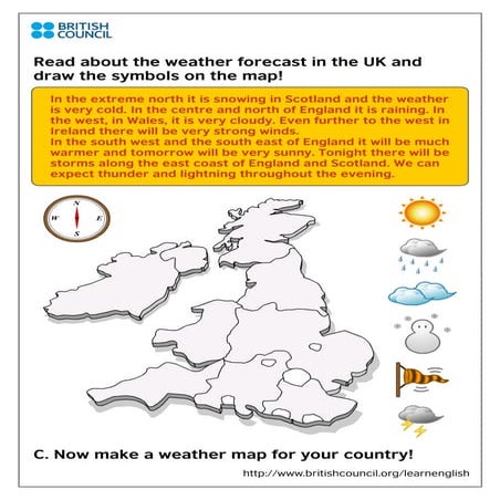 Kids print-weather-map | PDF