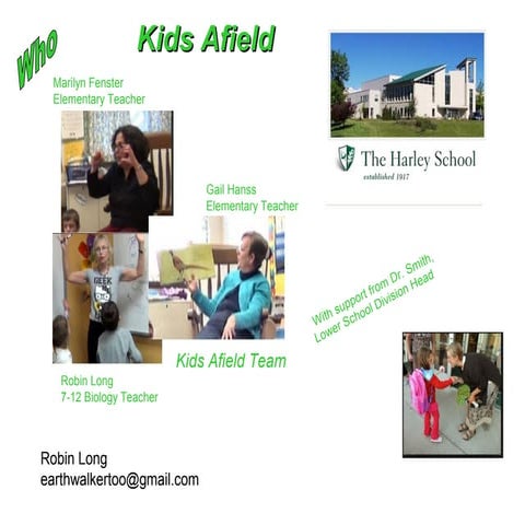 Kids Afield Project | PPT