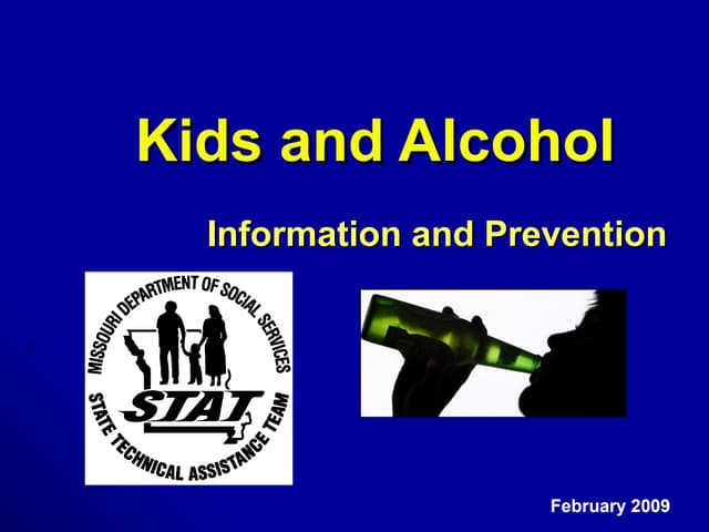 Alcohol Presentation | PPT