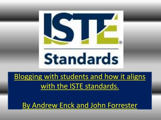 ISTE standards worksheet | PDF | IT and Internet Support | Internet