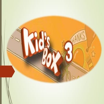 Kid's Box Level 3 - Student's book - Unit 0 -Hello!.pptx