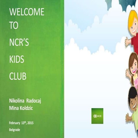 Kids club presentation | PPTX