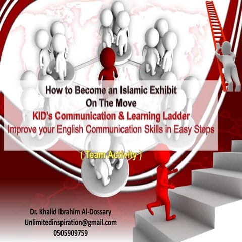Kid's Communication and Learning Ladder English ( team activity ) new ...