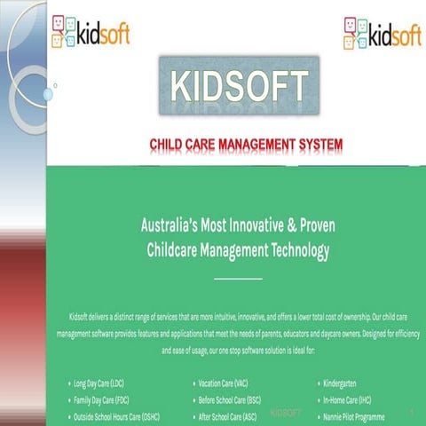 Child Care Management System | PPTX