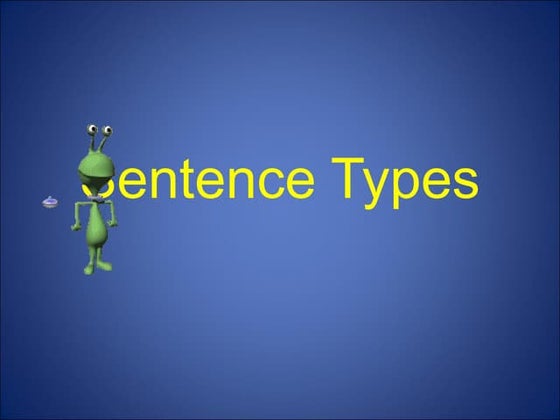 Types of Sentences | PPSX