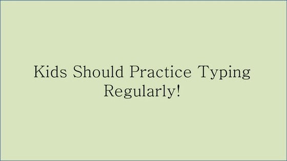 Learn Touch Typing | PPT
