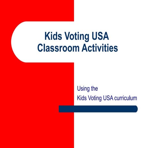 Kids Voting USA Curriculum | PPT