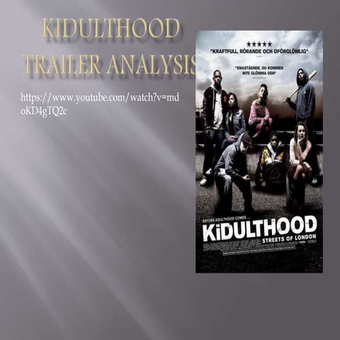 Kidulthood | PPTX